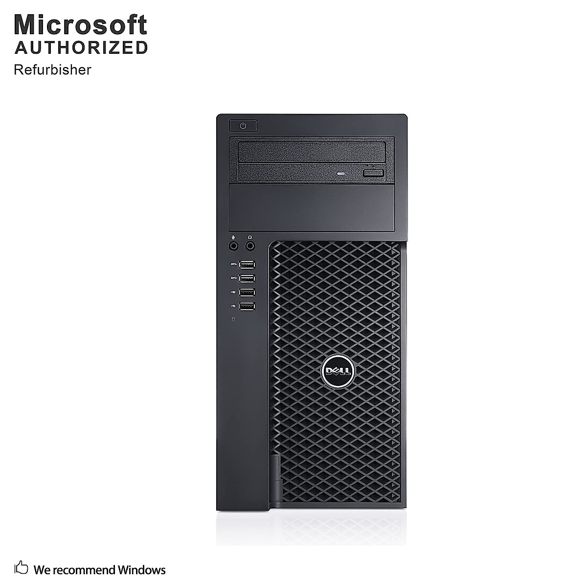 DELL Precision T1700 Tower Workstation Intel i7 i7-4770 3.40 G,16G,512G SSD+3T,Radeon HD 4650 1G VC,DVD,WiFi,HDMI,DP Port,VGA,BT 4.0,W10P64 (Renewed)-Support-English/Spanish']