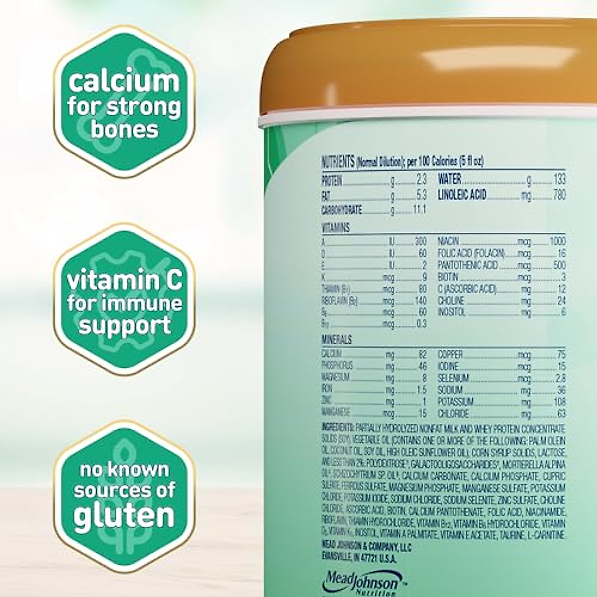 Enfamil Reguline Baby Formula, Milk-Based Infant Nutrition, Dual Prebiotics for Soft, Comfortable Stools within 1 Week of Use, Omega-3 DHA for Immune Support, Reusable Powder Tub, 19.5 Oz​