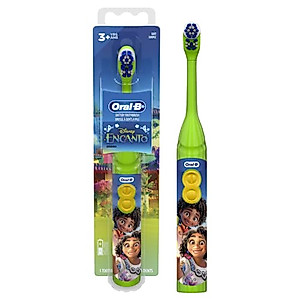 Oral-B Kid's Battery Toothbrush Featuring Disney's Encanto, Soft Bristles, for Kids 3+