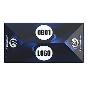 LANTENTSUN 10X20ft Custom Canopy Pop Up Tent Kit for Tradeshow Advertising Gazebos with Wall and Frame - Logo, Color, Words, Pictures