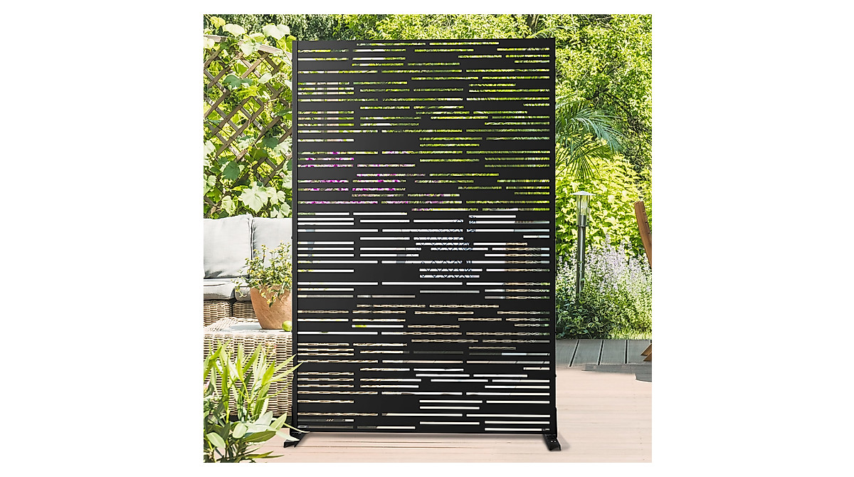 Elevens Metal Outdoor Privacy Screen - Stylish & Versatile