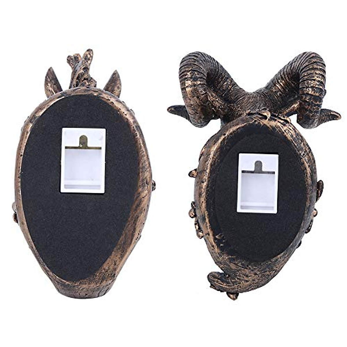 Animal Shape Decoration Hook Creative Coat Hook Wall Hanging Bag Hanger Clothing Hooks Hanging Racks Wall Towel Hanging Hook for Bathroom Bedroom(Goat-Shape)