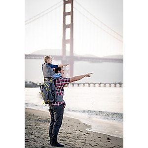 OE Shoulder Hiking Carrier for Child and Toddler with Sunshade and Detachable Backpack by Our Expedition