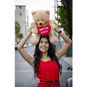 Hollabears Extra Large 16" Shawty U Fine Teddy Bear - Funny and Cute Valentine's Day Gift