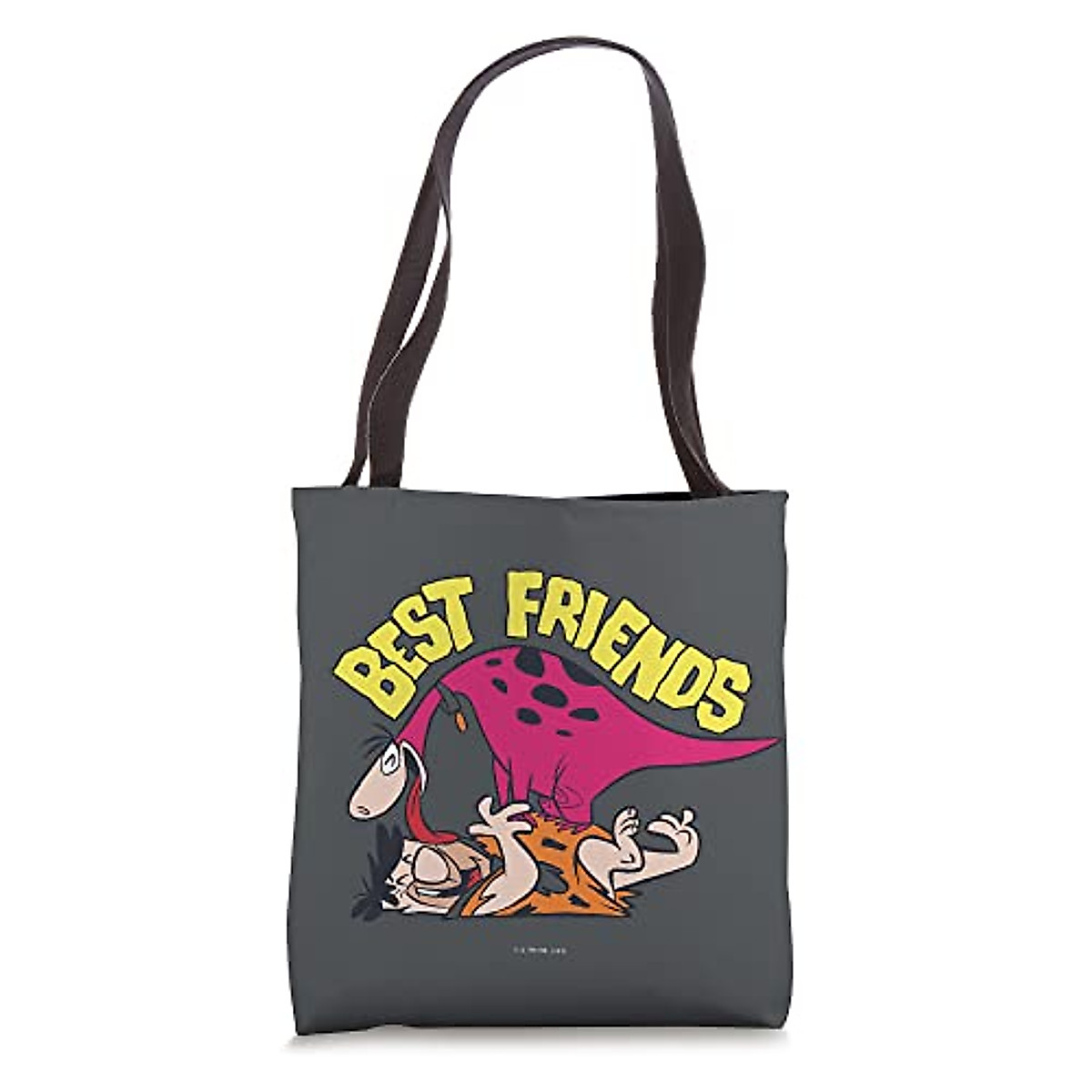 The Flintstones Dino Fred Best Friends Tote Bag