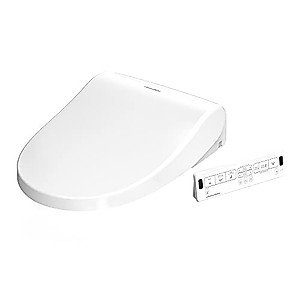 American Standard 8012A60GRC-020 Advanced Clean 2.5 SpaLet Bidet Seat with Remote Control, White