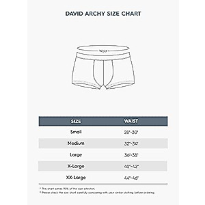 DAVID ARCHY Men's Underwear Bamboo Rayon Breathable Super Soft Comfort Lightweight Pouch Briefs with Fly in 4 Pack (XL, Black/Dark Gray/Navy Blue/Sky Blue - with Fly)