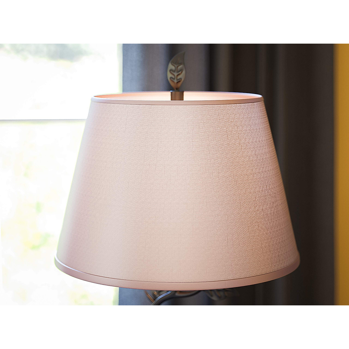 Kenroy Home 32240ORB Ashlen Floor Lamp with Oil Rubbed Bronze Finish, Rustic Style, 58.75" Height, 15" Width, 15" Depth