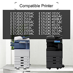 (2-PK,Black) TB-FC50 Compatible High Yield Waste Toner Box TBFC50 Replacement for Toshiba E Studio 2555C 3005AC 3015AC 3055C 3505AC 3515AC 3555C 4505AC 4508LP 4515AC 4555C Printer, Sold by NEODAYNET