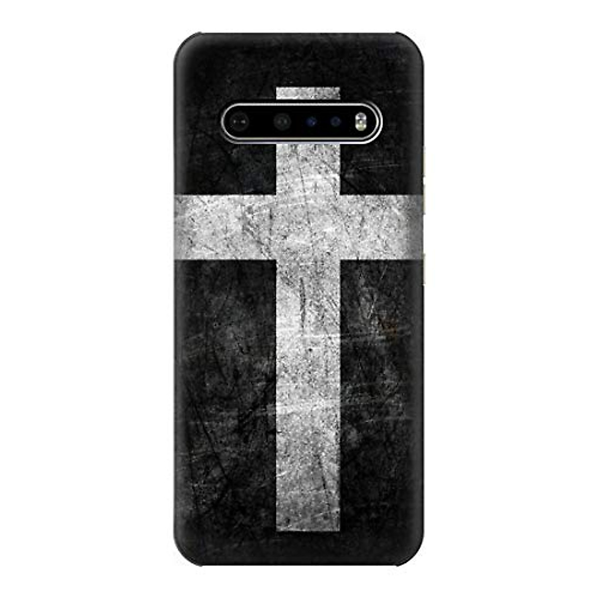 R3491 Christian Cross Case Cover for LG V60 ThinQ 5G