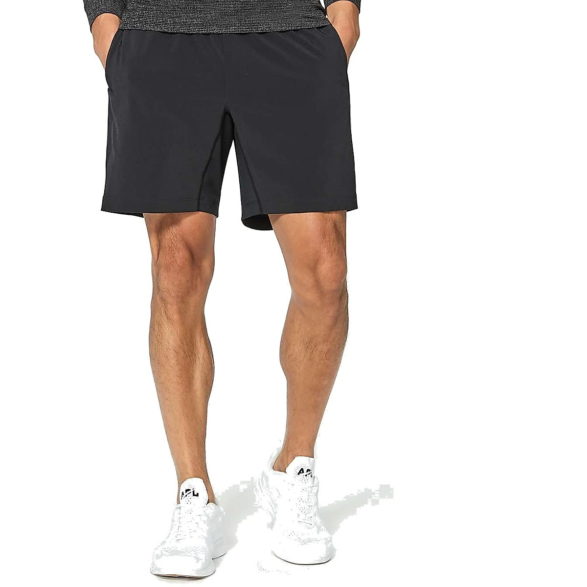 LULULEMON Men's T.H.E. Short 11" Linerless (7" BLK (Linerless), L, l)