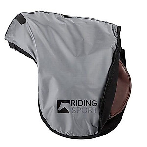 Dover Saddlery Riding Sport Essential Dressage Saddle Bag, Dress, Grey