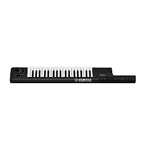 Yamaha Sonogenic Keytar with Power Supply, Strap, and MIDI Cable, Black