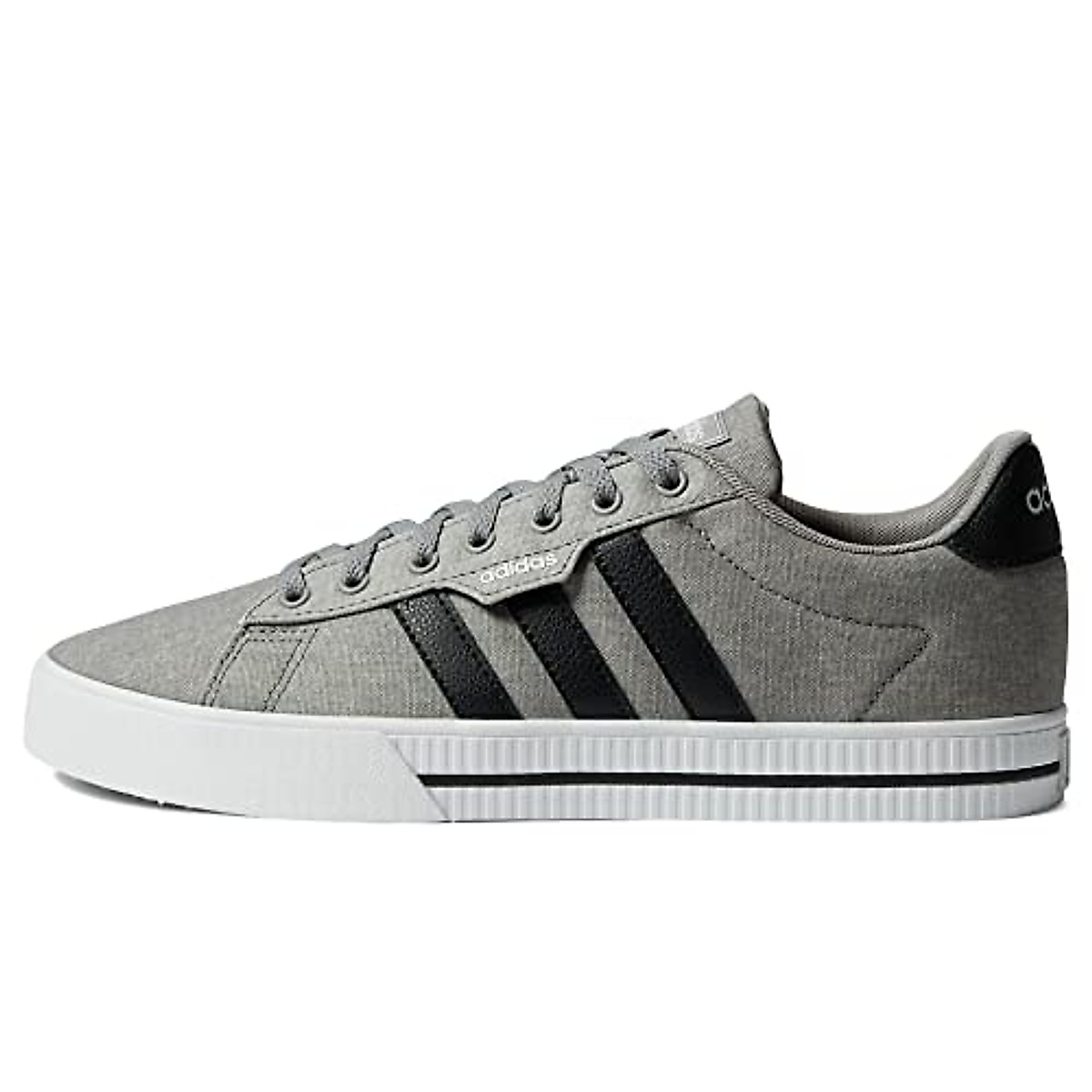 adidas Men's Daily 3.0 Skate Shoe, Dove Grey/Core Black/Cloud White, 9.5