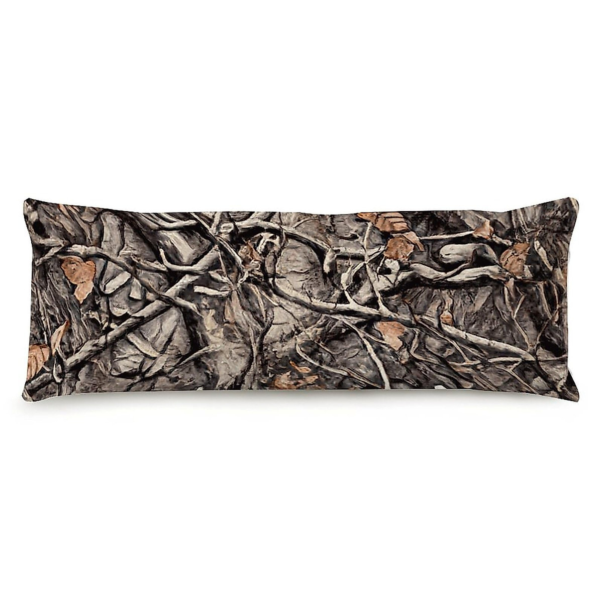 Tamengi Body Pillow Cover, Hunting Camouflage Pattern 8 Pillow Cover, Long Pillowcase with Zipper Closure, Bedding Bedroom Decor Home Gift