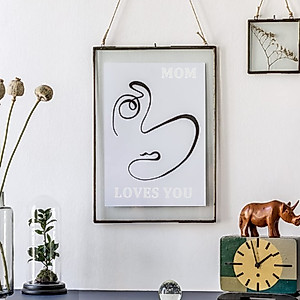 10 Sheets Vinyl Letter Stickers, 1200 Pcs Self-Adhesive Number and Alphabets Stickers, Mailbox Numbers Stickers for Signs, Window, Door, Cars, Trucks, Home, Business, Address Number,(White,1 Inch)