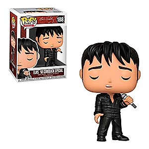 Funko Pop! Rocks: Elvis - '68 Comeback Special, Multicolour