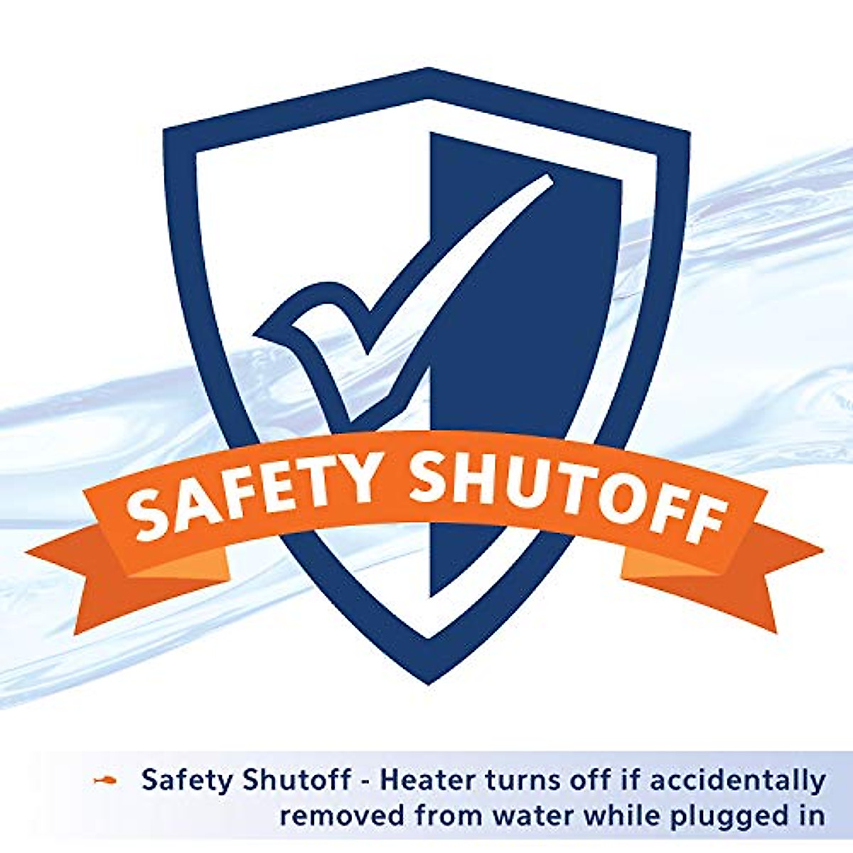 Aqueon Small Aquarium Fish Tank Submersible Mini Flat Heater Up to 5 Gallon Aquariums, 10 Watts