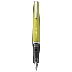 PILOT Ageless Present Collection Ballpoint Pen, Lime Green Barrel, Blue Ink, Medium Point (61022)