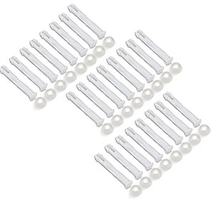 Vypart 2.75in 25018 Joint Pin & Seal fit for Intex 13' - 24' Round Metal Frame Pools,Pack of 24