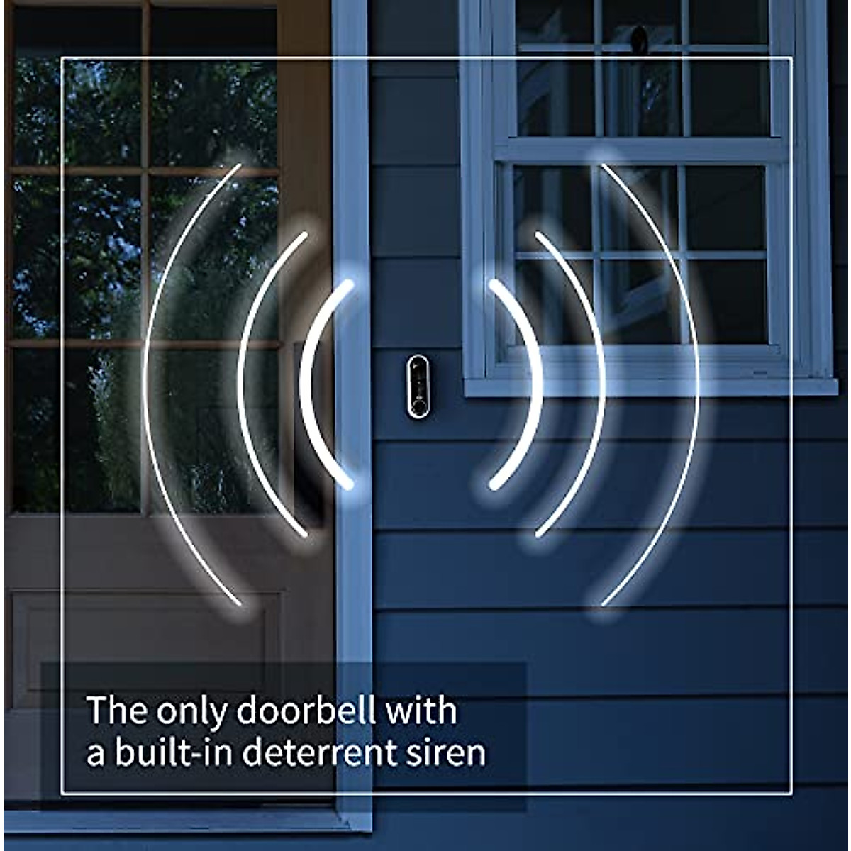 Arlo Essential Wireless Video Doorbell & Chime 2 Bundle, 1080p HD doorbell Camera HD, 2-Way Audio, Package Detection, Motion Detection and Alerts, Built-in Siren, Night Vision, AVDK2001, White