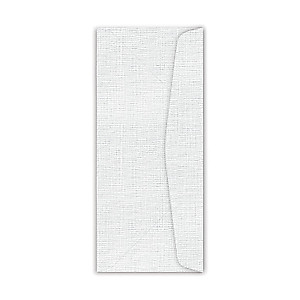 Southworth J55410 25% Cotton #10 Envelope White 24 lbs. Linen 250/Box FSC