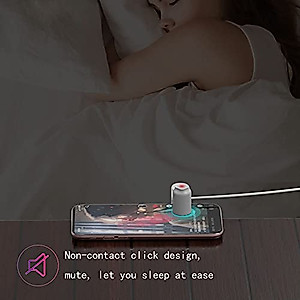 HLS Laluney Auto-clicker Device for Mobile Phone and Tablet Computer Screen,Adjustable Speed Simulated Finger Clickier(2 Packs) (White)