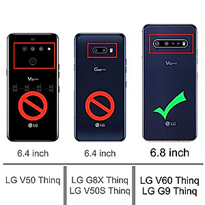 Osophter for LG V60 ThinQ Case for Girls Women Shock-Absorption Flexible TPU Rubber Cell Phone Cases Cover for LG V60(White Lace)