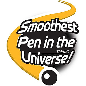 BIC Glide Velocity Bold Ballpoint Pens, Bold Point (1.6 mm), Blue Ink Pens, Translucent Barrel, 36-Count Pack (VLGB361-BLU)