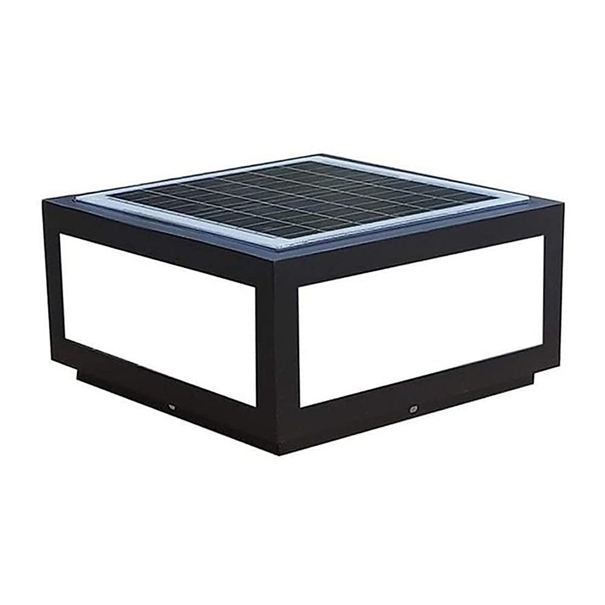 KLFJFD Solar Lights Outdoor,Modern Waterproof Villa Garden Gate Lights,Aluminum Lamp Body,Waterproof and Rustproof,for Home Garden