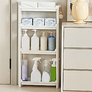 PMFACE Bathroom Door Storage Shelf Multilayered Bathroom Accessory Rack Water Plastics Storage Solution