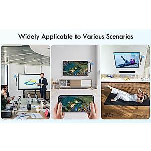 lulaven iShare iOS Wireless HDMI Display Adapter, Streaming Device for iPhone to TV, HD Video and Audio Sync, Streaming Mirroring YouTube Tiktok to TV, Wireless HDMI - 33FT