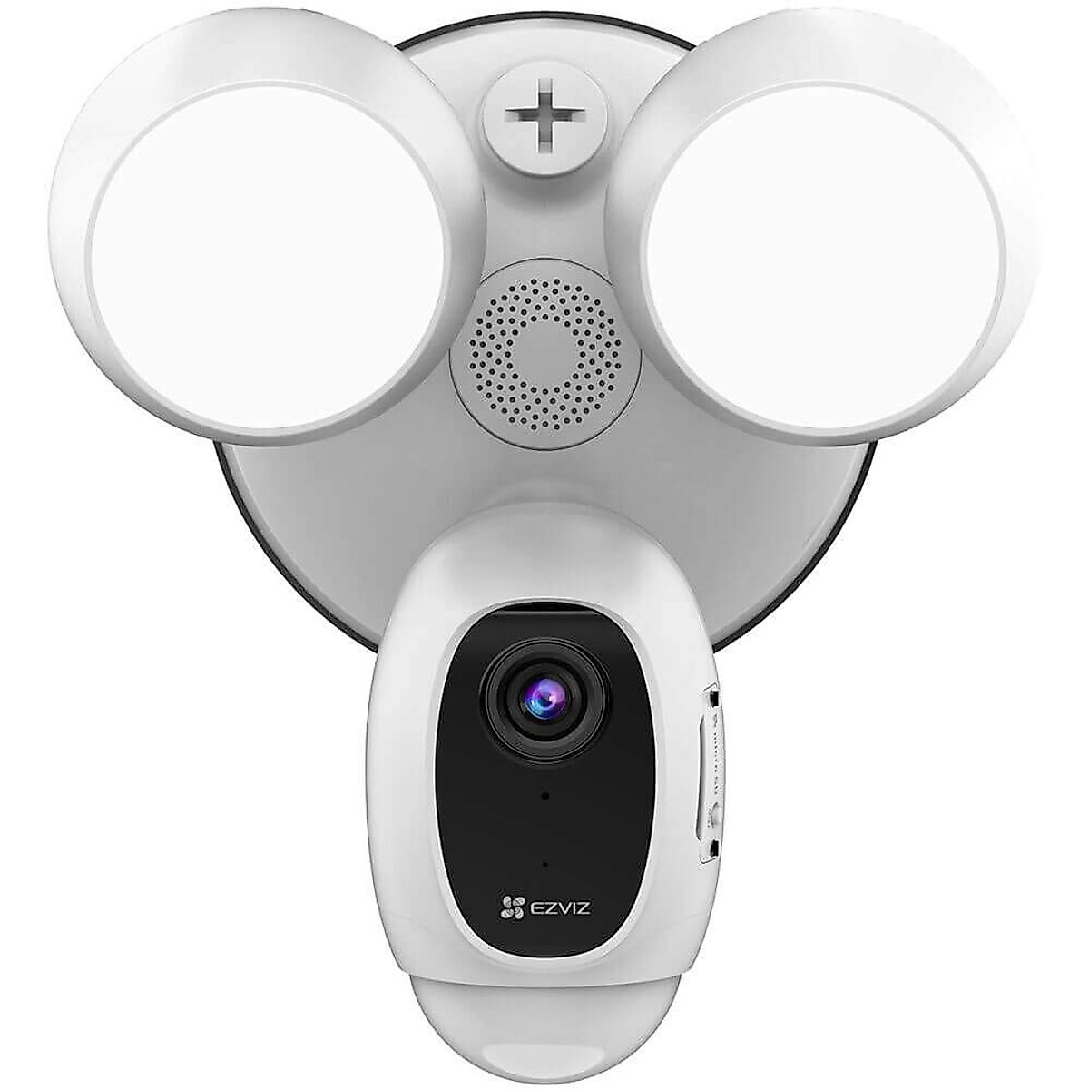 EZVIZ Floodlight Security Camera WiFi 1080P, Motion-Activated Enhanced with PIR&H265, Floodlight&Siren Alarm, Starlight Color Night Vision, Two-Way Audio, Weather Proof (LC1C)