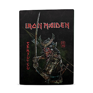 Head Case Designs Officially Licensed Iron Maiden Senjutsu Album Cover Graphic Art Vinyl Faceplate Gaming Skin Decal Compatible With Sony PlayStation 5 PS5 Digital Console and DualSense Controller