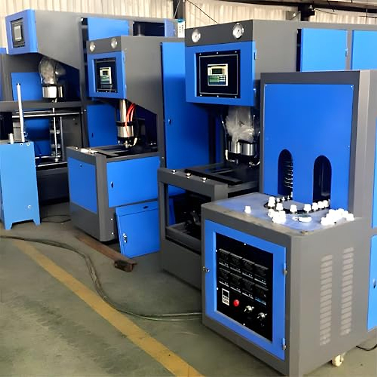 25L High-Speed Water Bottle Blowing Machine 1-5L PET Bottle Molding Solution