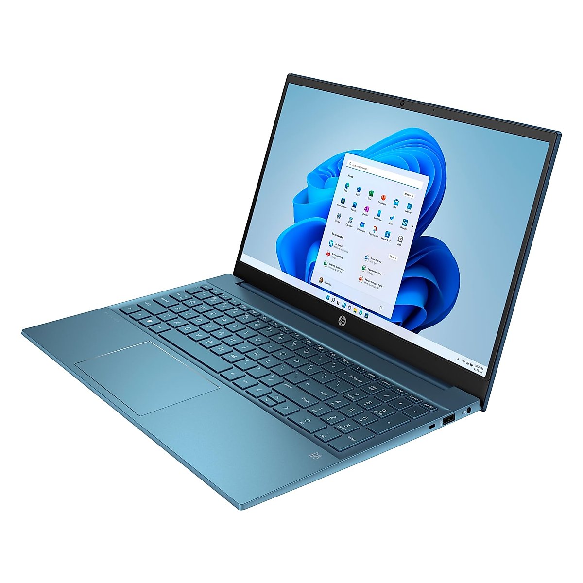 HP Pavilion 15 2022 Business Laptop 15.6" FHD IPS Touchscreen 4-Core Intel i7-1195G7 16GB DDR4 2TB SSD Intel Iris Xe Graphics Wi-Fi 6 Backlit Keyboard Fingerprint Windows 11 Home w/ONT 32GB USB