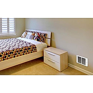 KING PAW2422-W PAW Pic-A-Watt Electric Wall Heater, 2250W / 240V, White