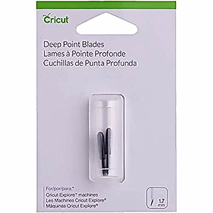 Cricut Provo Deep Cut 2pc Blade/Housing, 0.5L x 3W x 4.5H inches, Original Version, 2 Count
