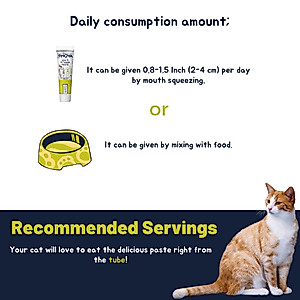 VHD MyCat Nova Multivitamin Paste for Cats, Daily Multi Vitamin Supplement Support, Taurine & 13 Vitamin for Cats, 3.5 Ounce Tube (100 gram)