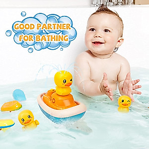 Gifts for 1 2 3 Year Old Girls Boys，Bath Toy for Baby Bathtub Toys for Kids Infant Age 1 2 Water Pool Toy for 2 3 Year Old Babies Bathtub Shower Gifts Toy for 4-12 Months Babies Bathroom Gifts for Kid