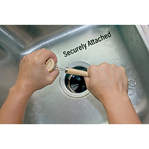 Larga Vitae 6 pcs Wooden Dish Brush Replacement Heads Made of Renewable Bamboo Wood and Natural Bristle Fiber, Durable, Long Lasting (Tampico Fiber)