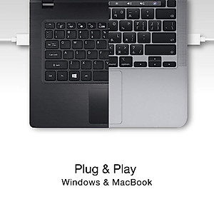 EZCast MagicLink USB to HDMI Cable Adapter, Screen Extender, Plug and Play, Portable Streaming Device, Stream 1080P Video and Audio to Your Screen, Supports Windows, Mac, Airplay, 1.5m/5ft