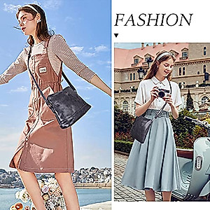 Women Fashion Vegan Leather Tote Handbags Wallet Shoulder Bag Top Handle Satchel Purse Sets 3pcs