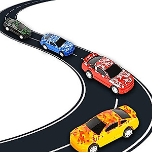 ArtCreativity 3.25 Inch Pull Back Toy Cars for Kids, Set of 12, Pullback Racers in Assorted Colors, Birthday Party Favors for Boys & Girls, Goodie Bag Fillers, Small Carnival and Contest Prize