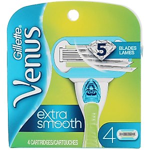 Venus Embrace Women's Razor Refill Cartridges (4 COUNT x 3 Pack)