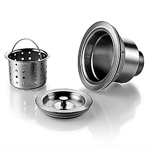 Free Standing Utility Sink Stainless Steel Single Bowl Sink Set, Commercial Kitchen Prep & Workbench Sink, With Storage Shelves & Drainer Unit Faucet Combo