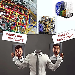 HOILUEYO DIY Model Shelf Stand, Plastic Parts Shelf, Placing Rack,Model Shelf,Placing Rack,Suitable for Many Types Making Accessories of Action Figures