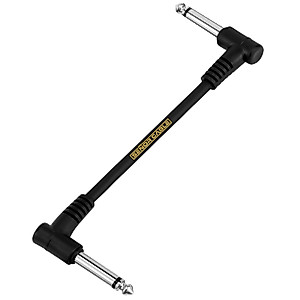 Senor Cable 6 Inch Guitar Patch Cable Black 3-Pack Guitar Effect Pedal Cables | Pedal Patch Cables | Guitar Effect Patch Cables | Patch Cables Guitar | Guitar Patch Cables | Guitar Cables Pedal