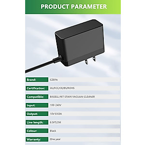 Bouge Electric Shaver Trimmer Power Supply 4V-4.2V Charger Compatible with Wahl 9818L 9818 9888L 9854l 9876l Groomer Clipper S004mu0400090 9854-600 97581-405 9867-300 Replacement Power Cord Adapter