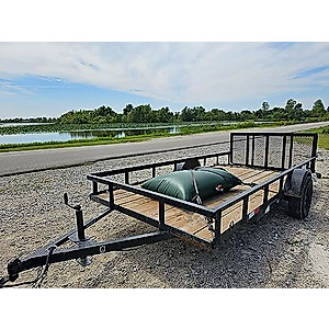 Badger Tactical Heavy Duty 130 Gallon Water Bladder/Water Tank-Includes Brass Fittings for Quick Garden Hose Connection-Emergency Water Storage/Camping Gear/Survival Kit/Alternative to Water Barrel